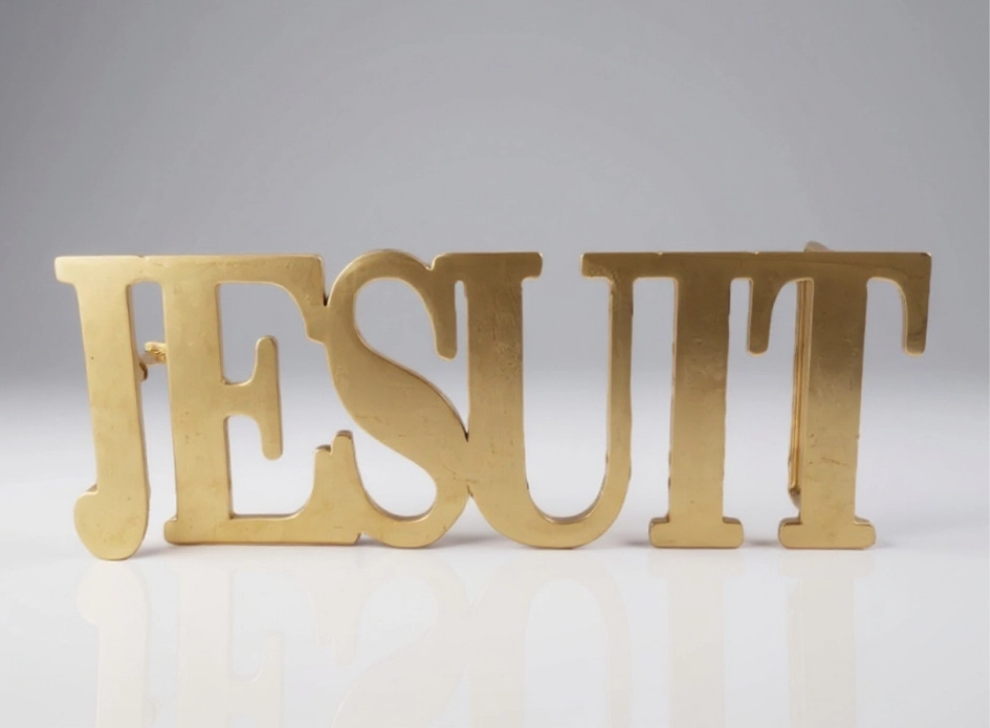 Jesuit Belt Buckle (Gold or Silver) – Cuff Stack & Clutch